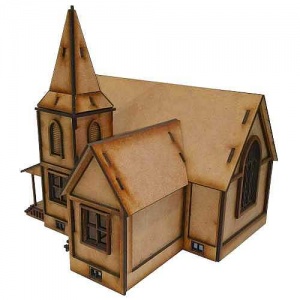 Alabama Church - MDF Building Kit